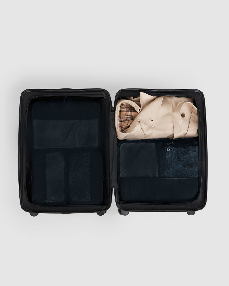 4 Pc Packing Cube Set - Nero Black – Globite