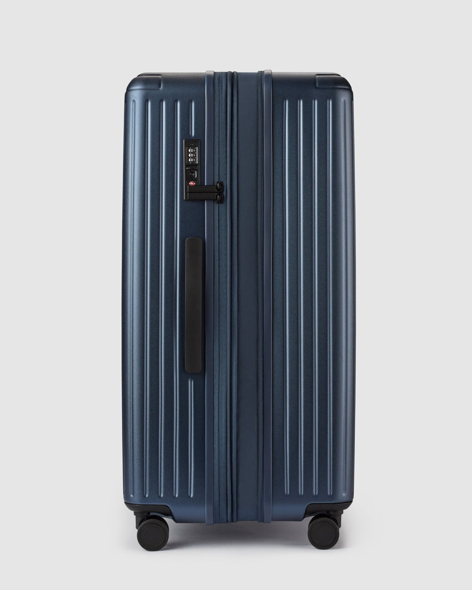 Large Expandable Check In Suitcase - Ocean Blue | Free Shipping – Globite
