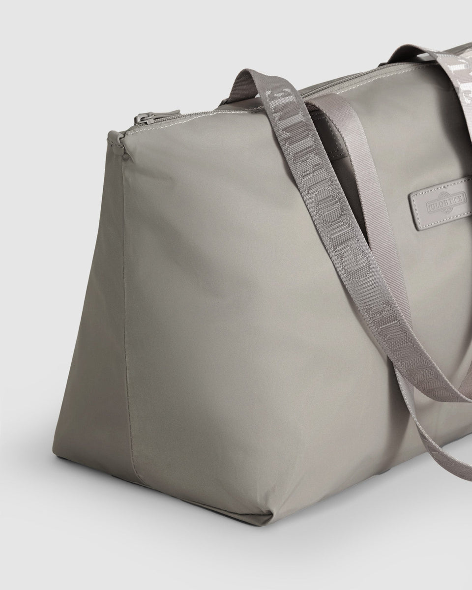 Oatmeal Beige Stash & Dash Travel Tote Bag | Globite