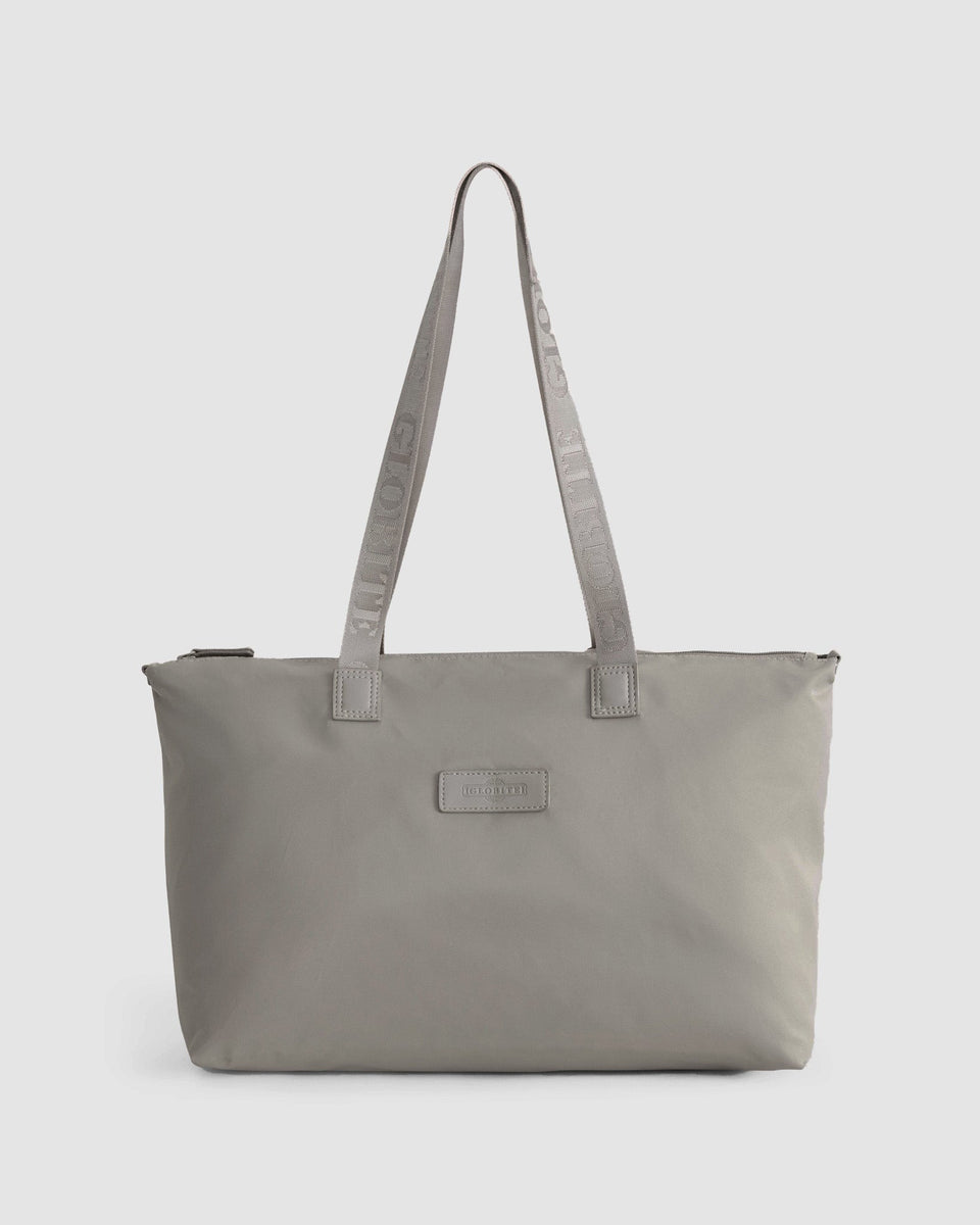 Oatmeal Beige Stash & Dash Travel Tote Bag | Globite